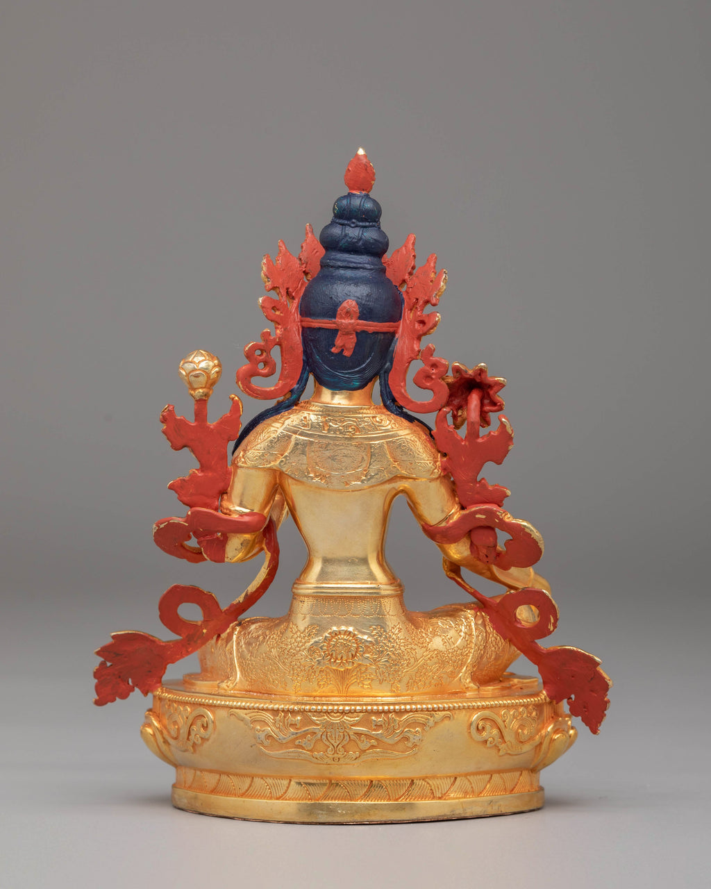 Green Tara Meditation Statue | Tibetan Goddess of Compassion & Protection