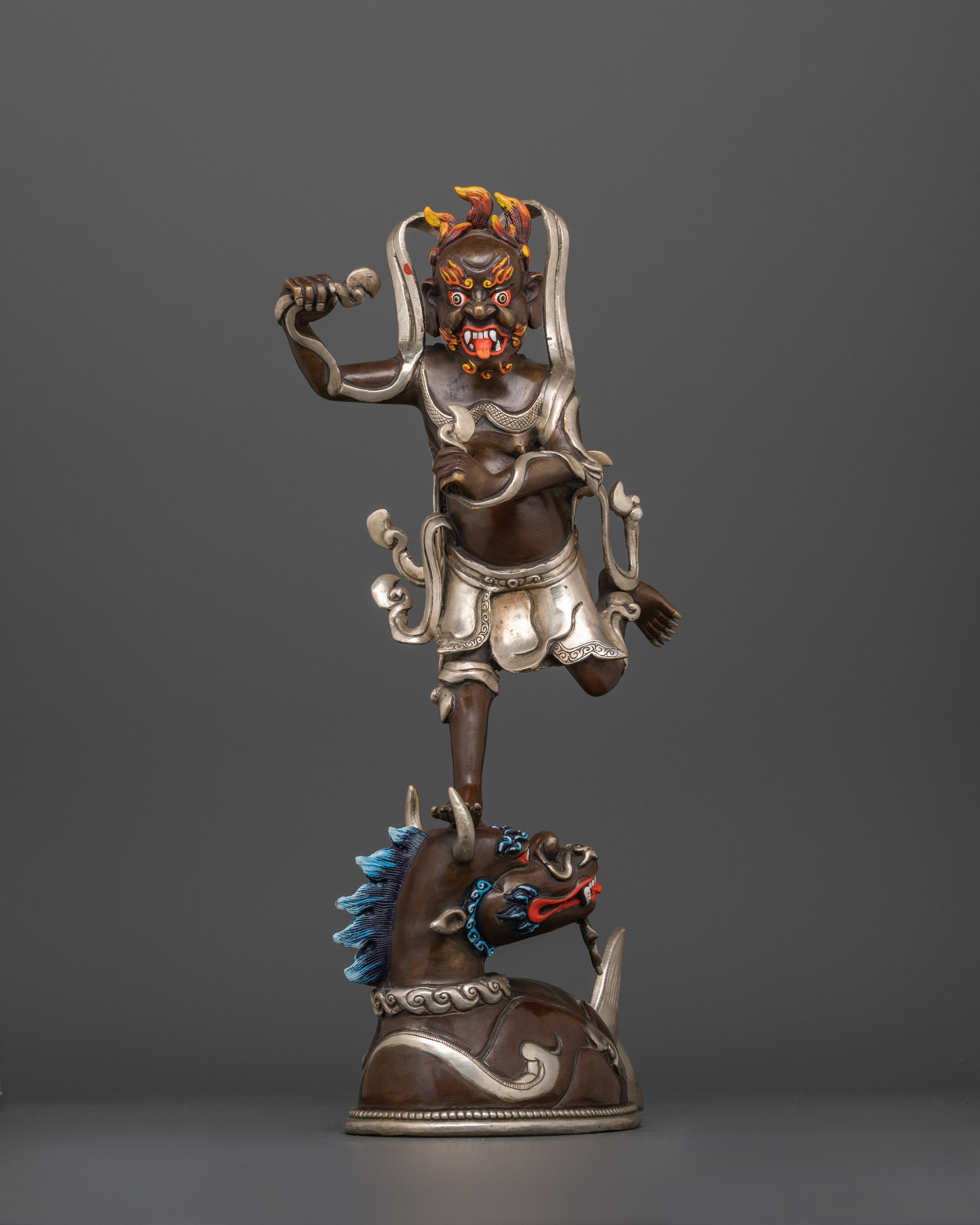 Tibetan Kui Xing Statue | The Chinese Deity of Literature and Examinat