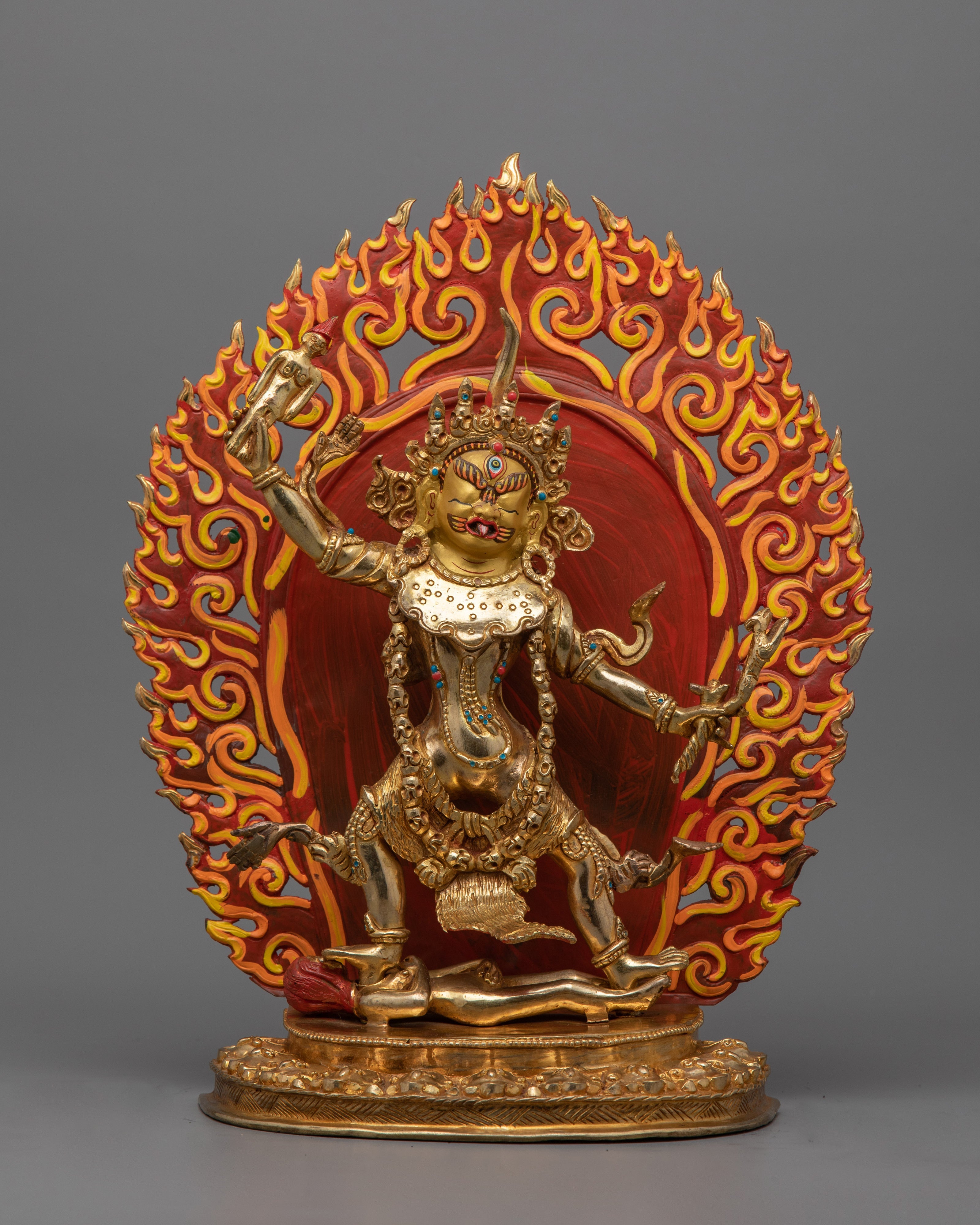 Buddhist Ekajati Goddess Figurine | The Fierce Protector Deity