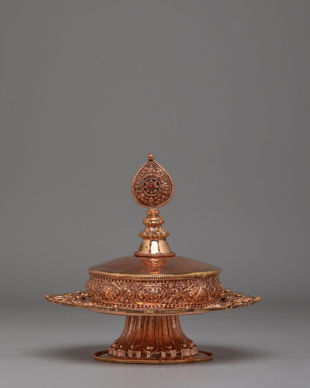 Sacred Altar Ritual Mandala Offering | Handcrafted Copper Meditation ...