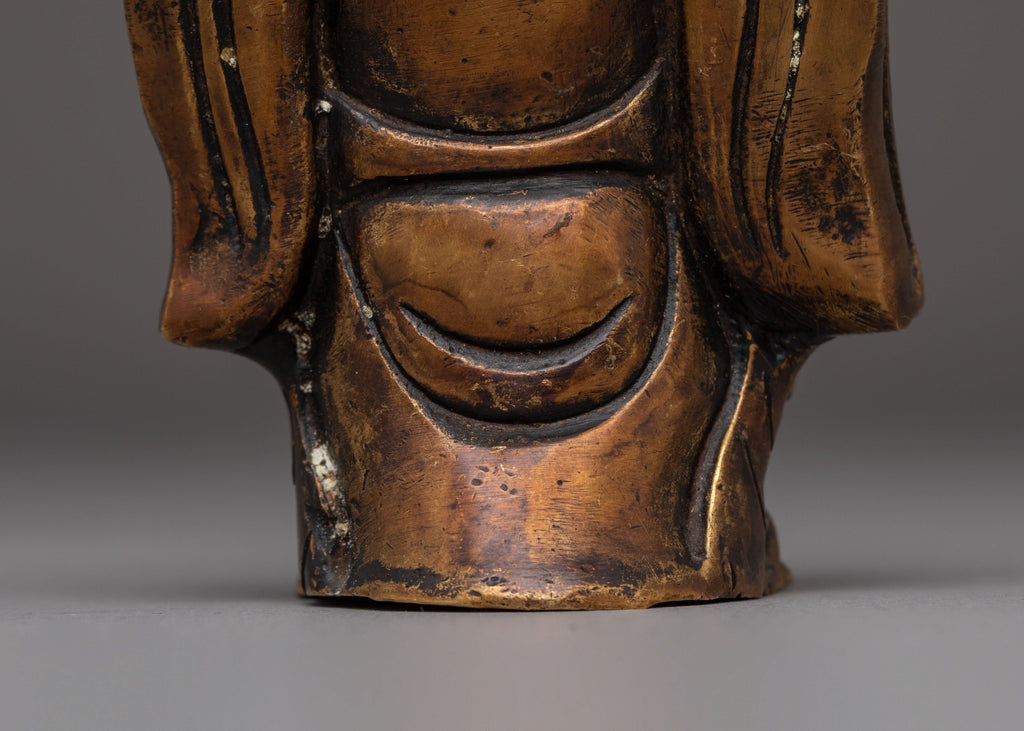 Handcrafted Laughing Buddha Statue | Brass Feng Shui Decor