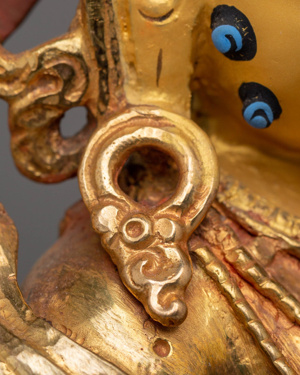 Handcrafted Copper Figurine of Dzambhala | Embodiment of Wealth