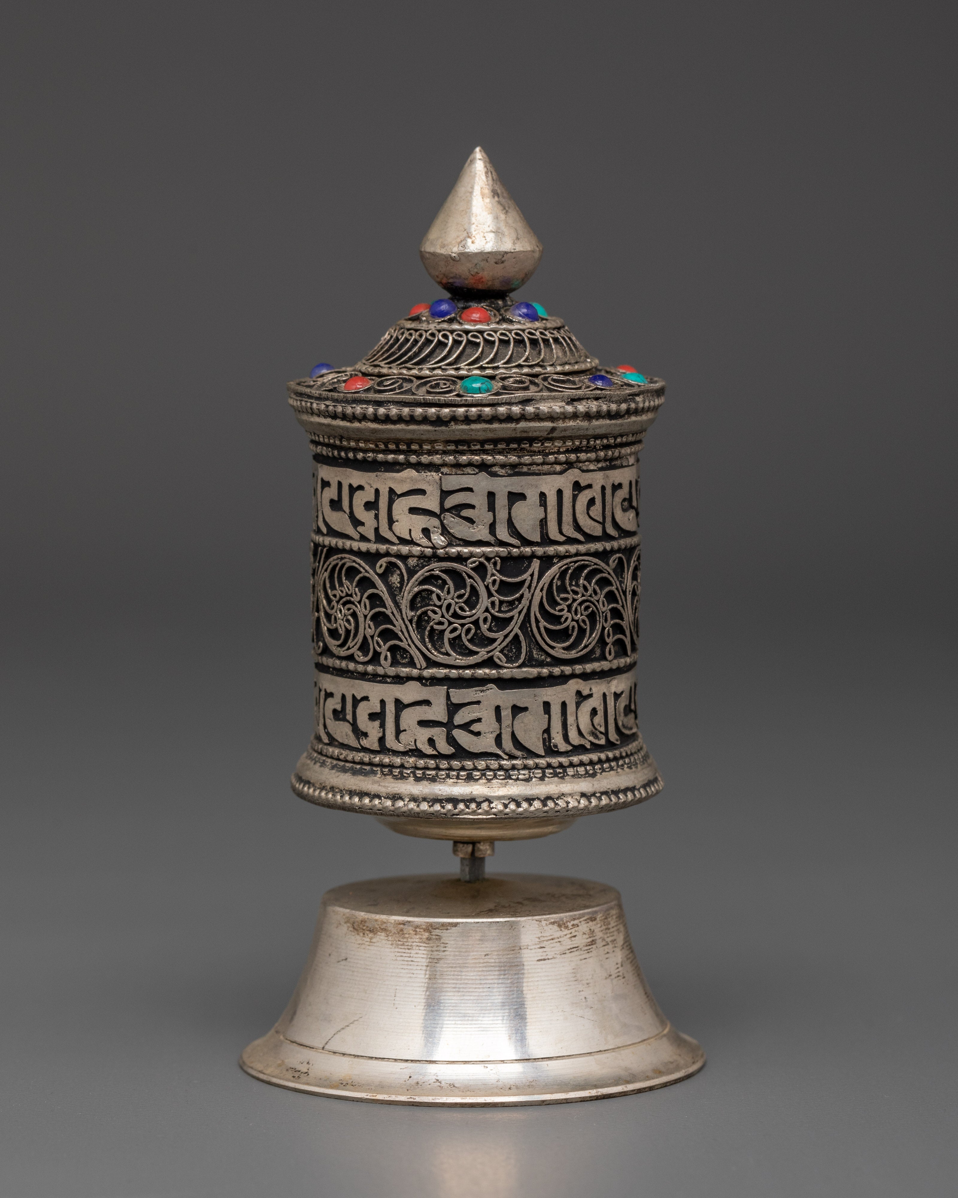 Sacred Prayer Wheel | Spiritual Ritual Tool