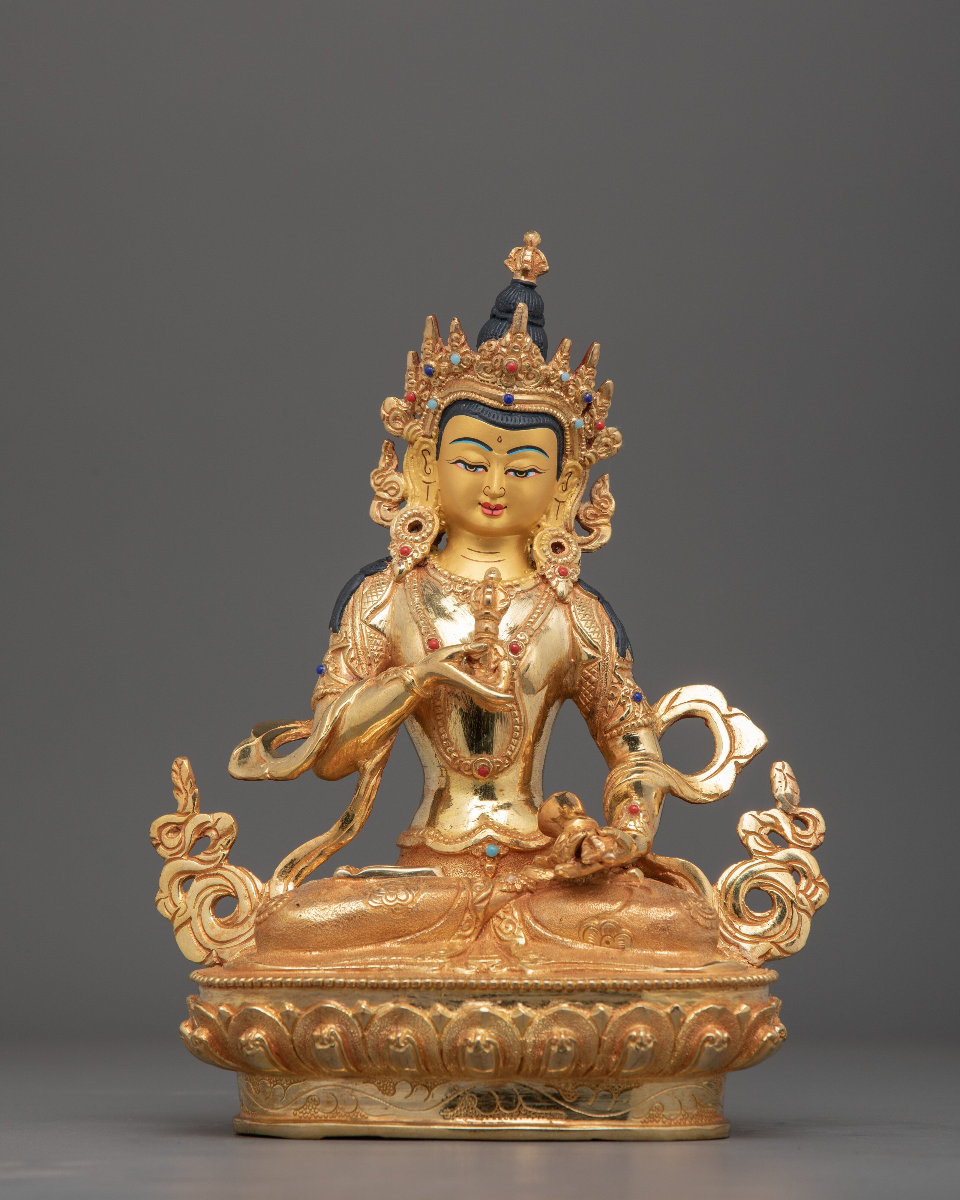 Tantric Buddhism Vajrasattva Buddhist Deity Statue | Enlightened Thund