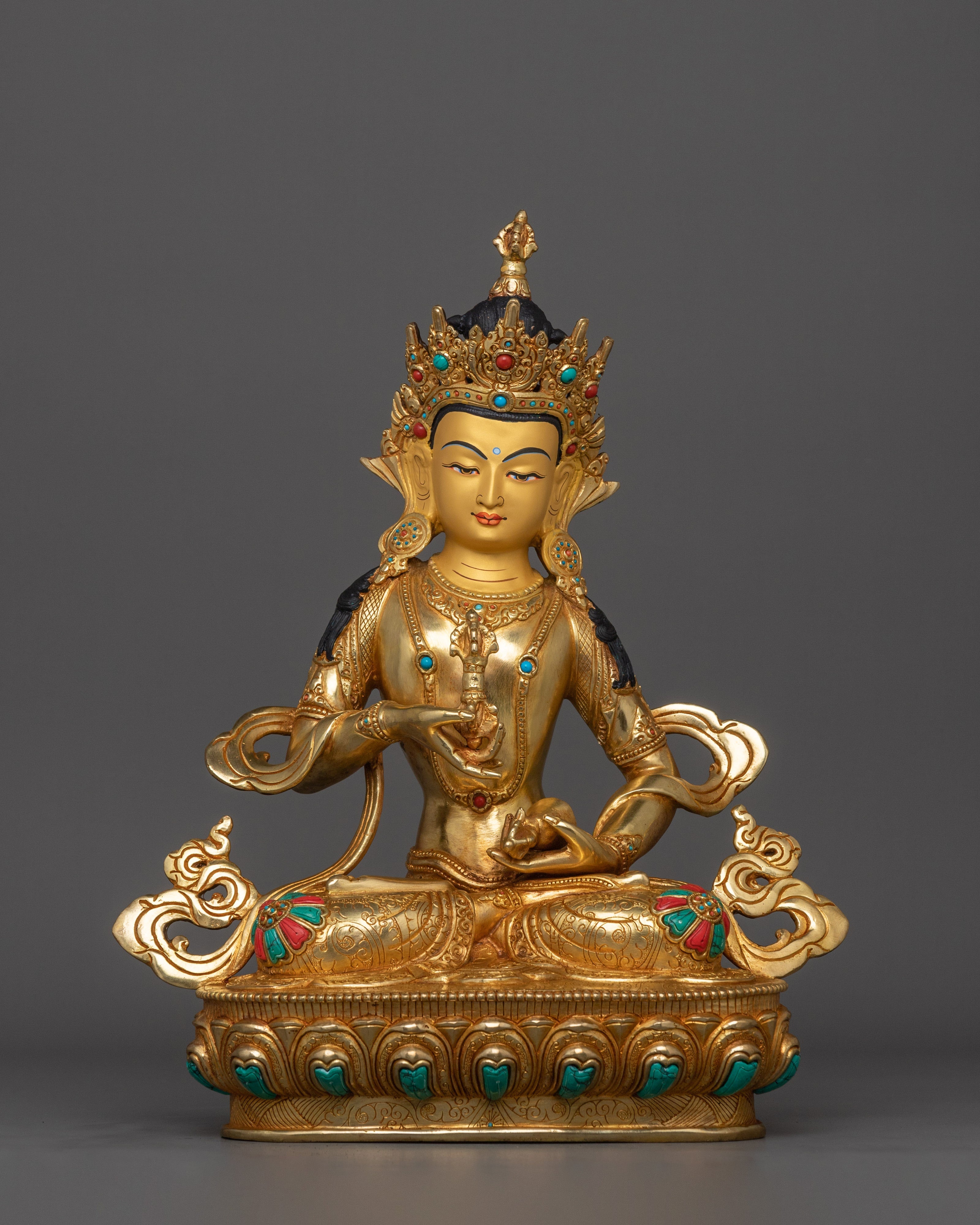 Vajrasattva Tibetan Deity Statue | Symbol of Purification and Enlighte