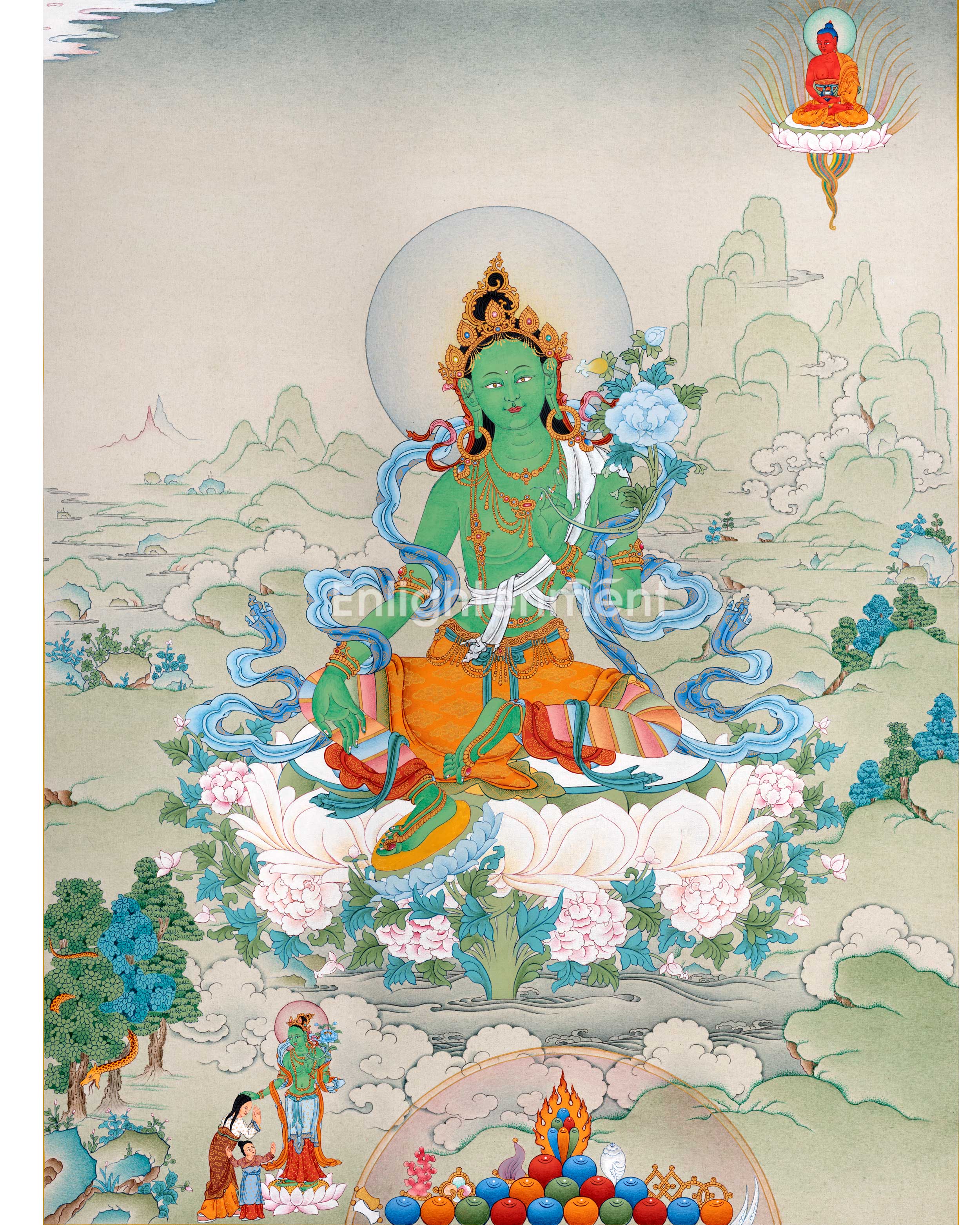 Green Tara, The Mother of Liberation | Traditional Tibetan Buddhist