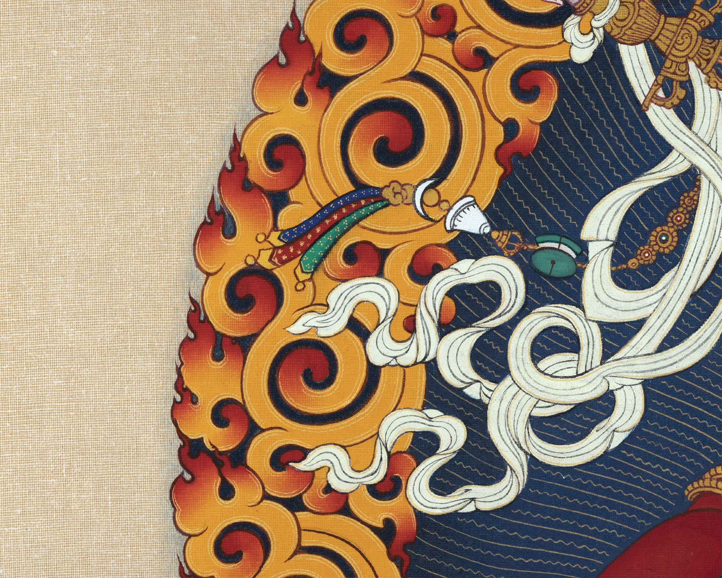 Dakini Vajrayogini Thangka Print | Dancing Dakini – Enlightenment Thangka