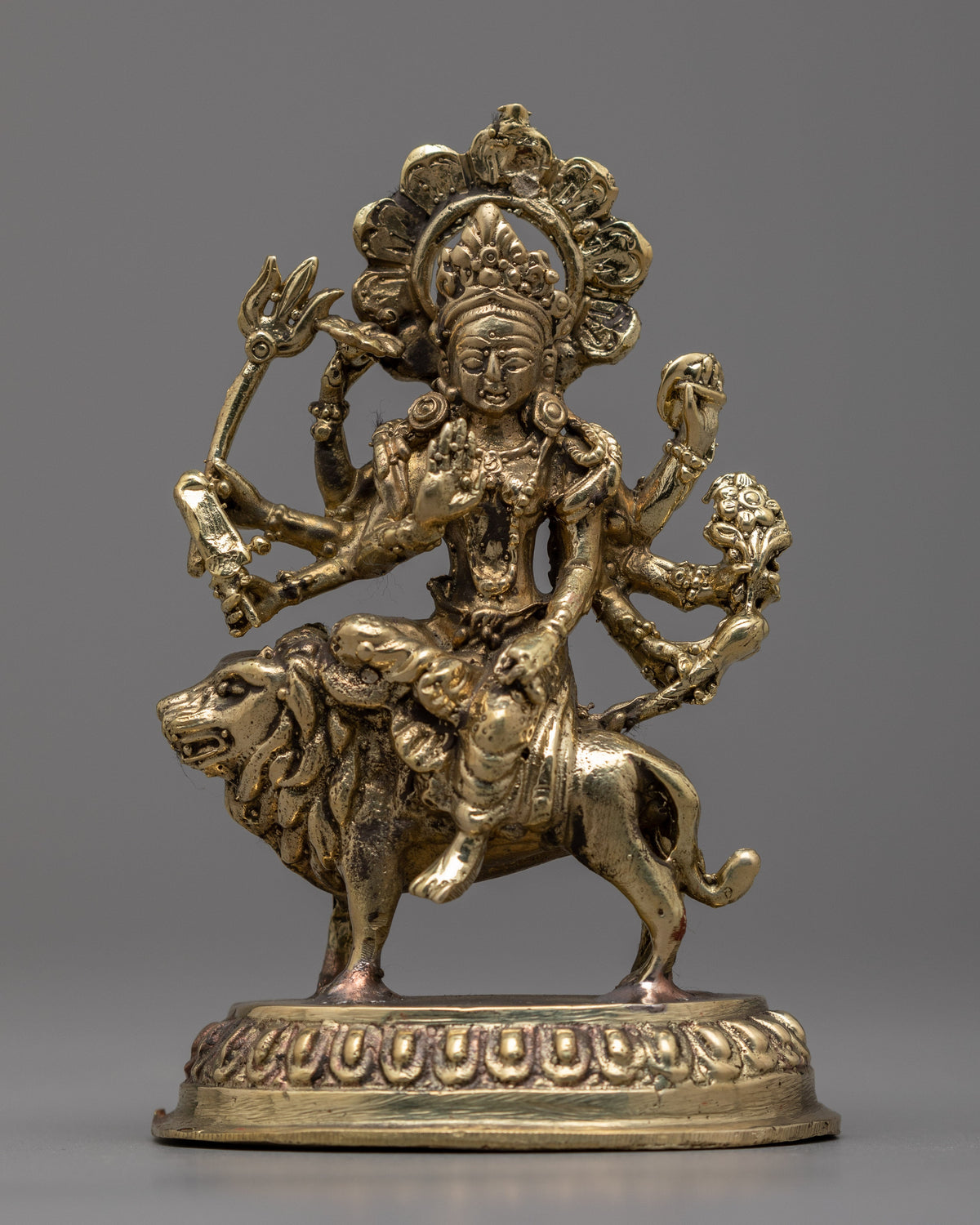 Maa Durga Statue | Exquisite Copper Sculpture for Devotees