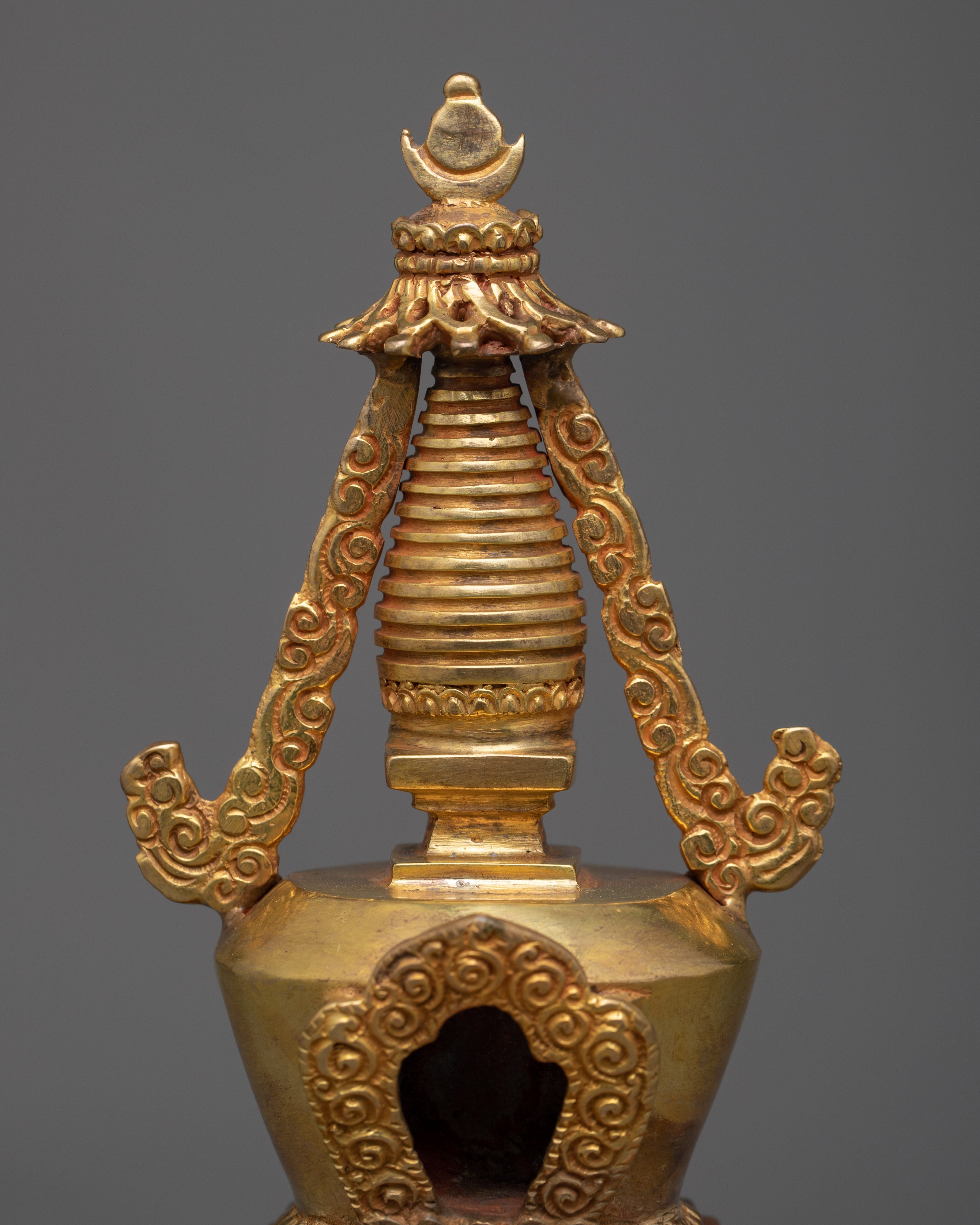 Buddha Stupa Statue | Traditional Handcrafted Spiritual Art ...