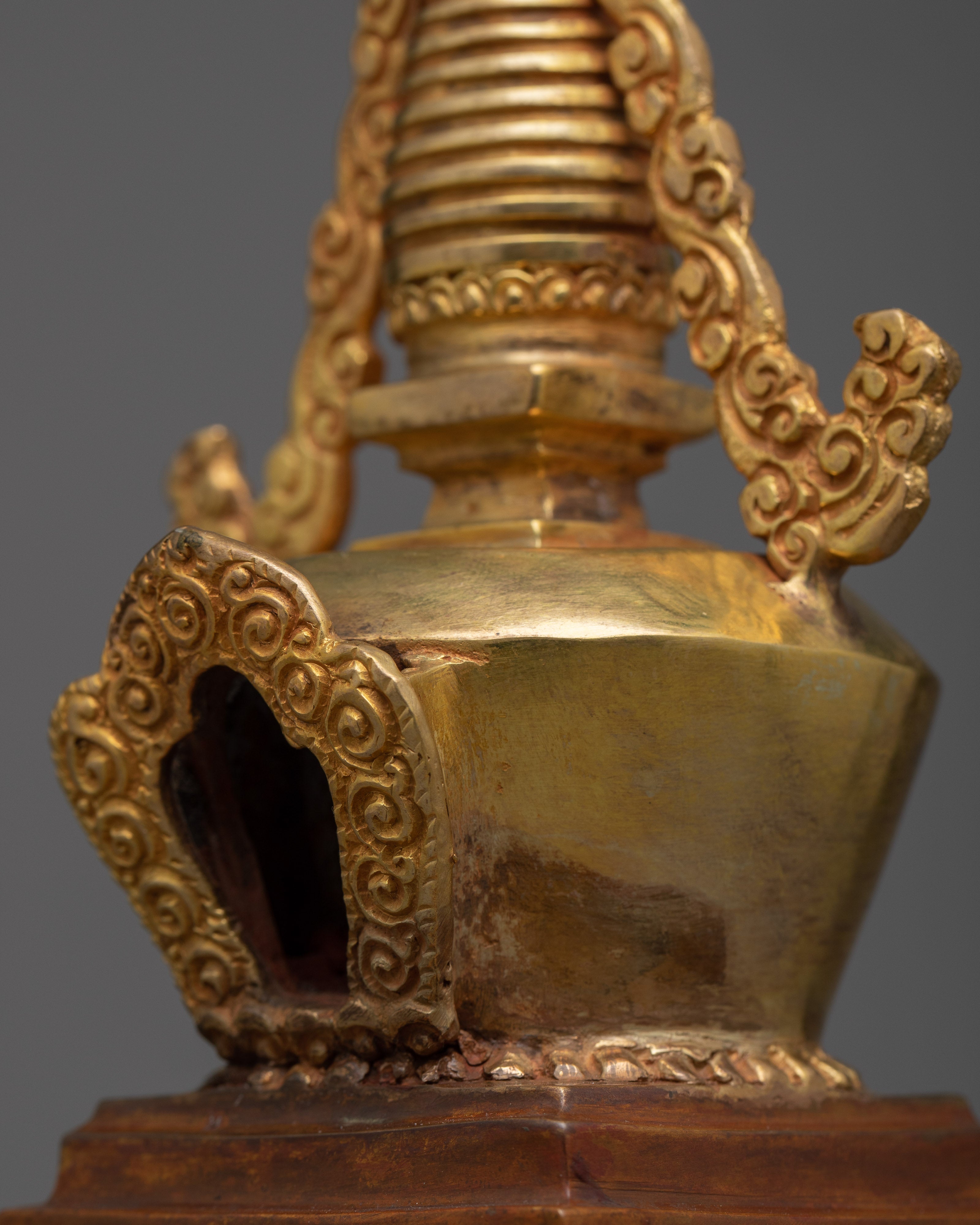 Buddha Stupa Statue | Traditional Handcrafted Spiritual Art ...