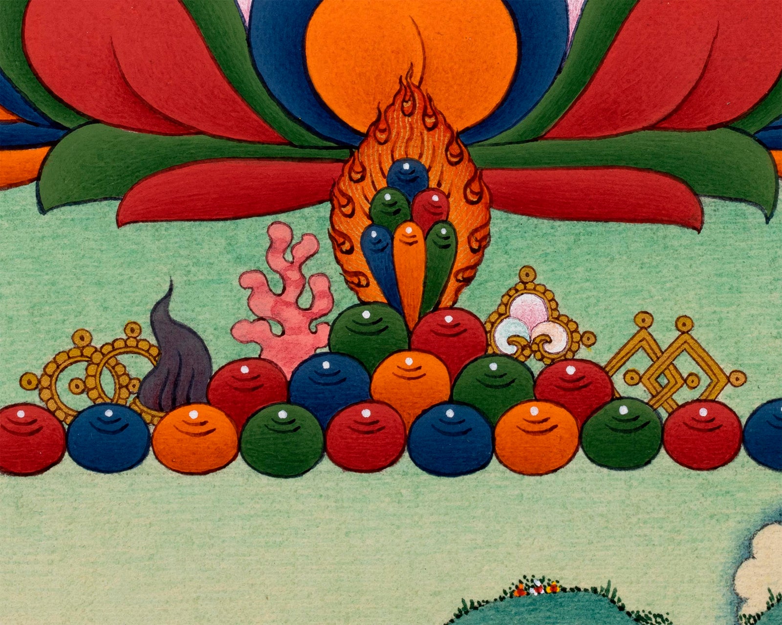 Longchenpa | Traditional Tibetan Thangka