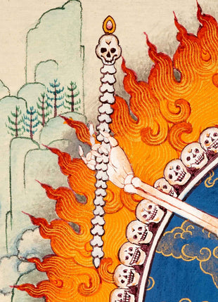 Citipati Thangka, The Dancing Skeletons of Tibetan Buddhism ...