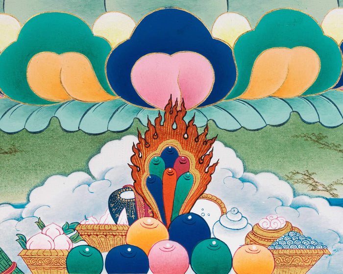 White Mahakala | Thangka Painting | Tibetan Art | Thangka Print