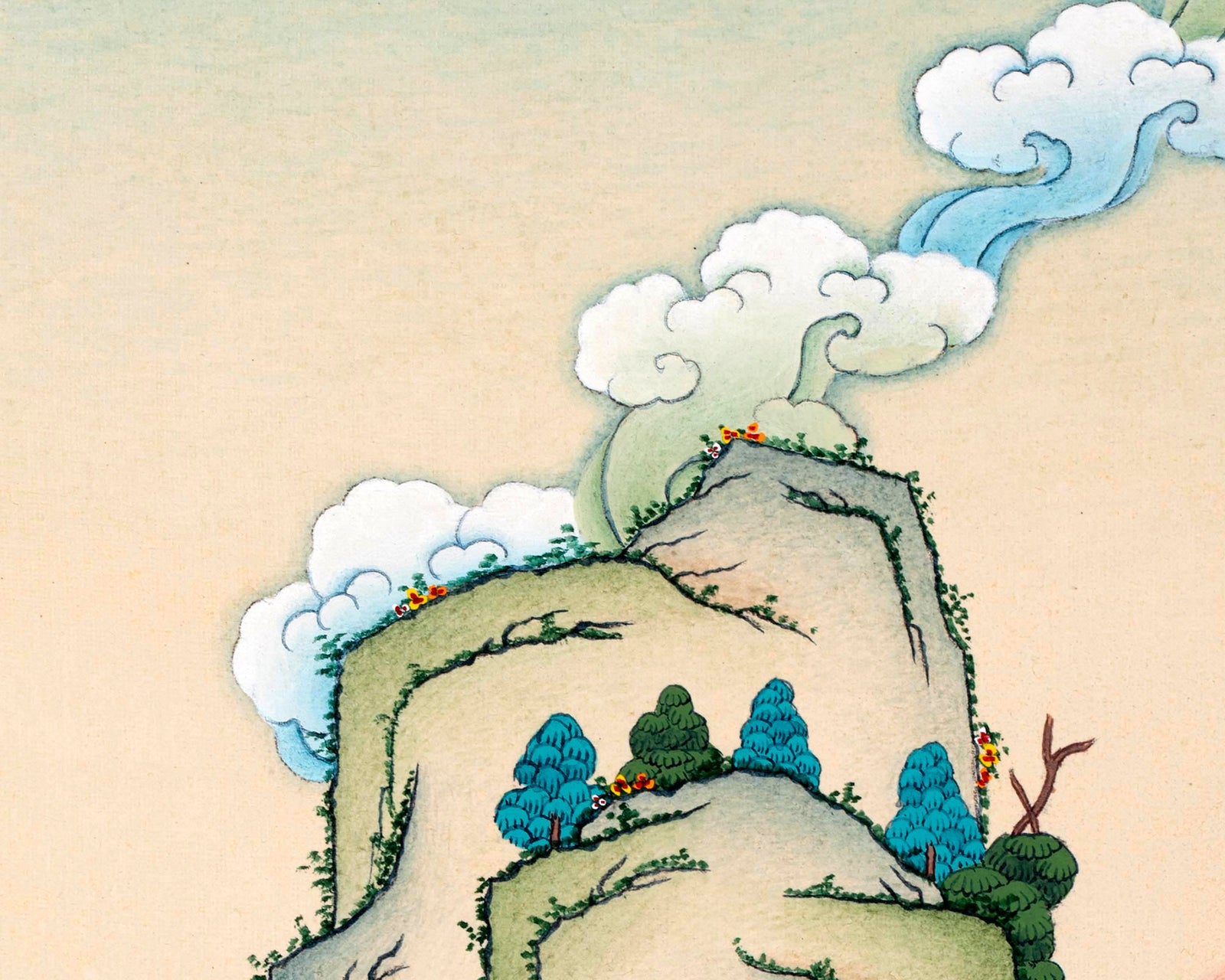 Guru Rinpoche (Padmasambhava) | Guru Rainbow Body | Tibetan Buddhist T