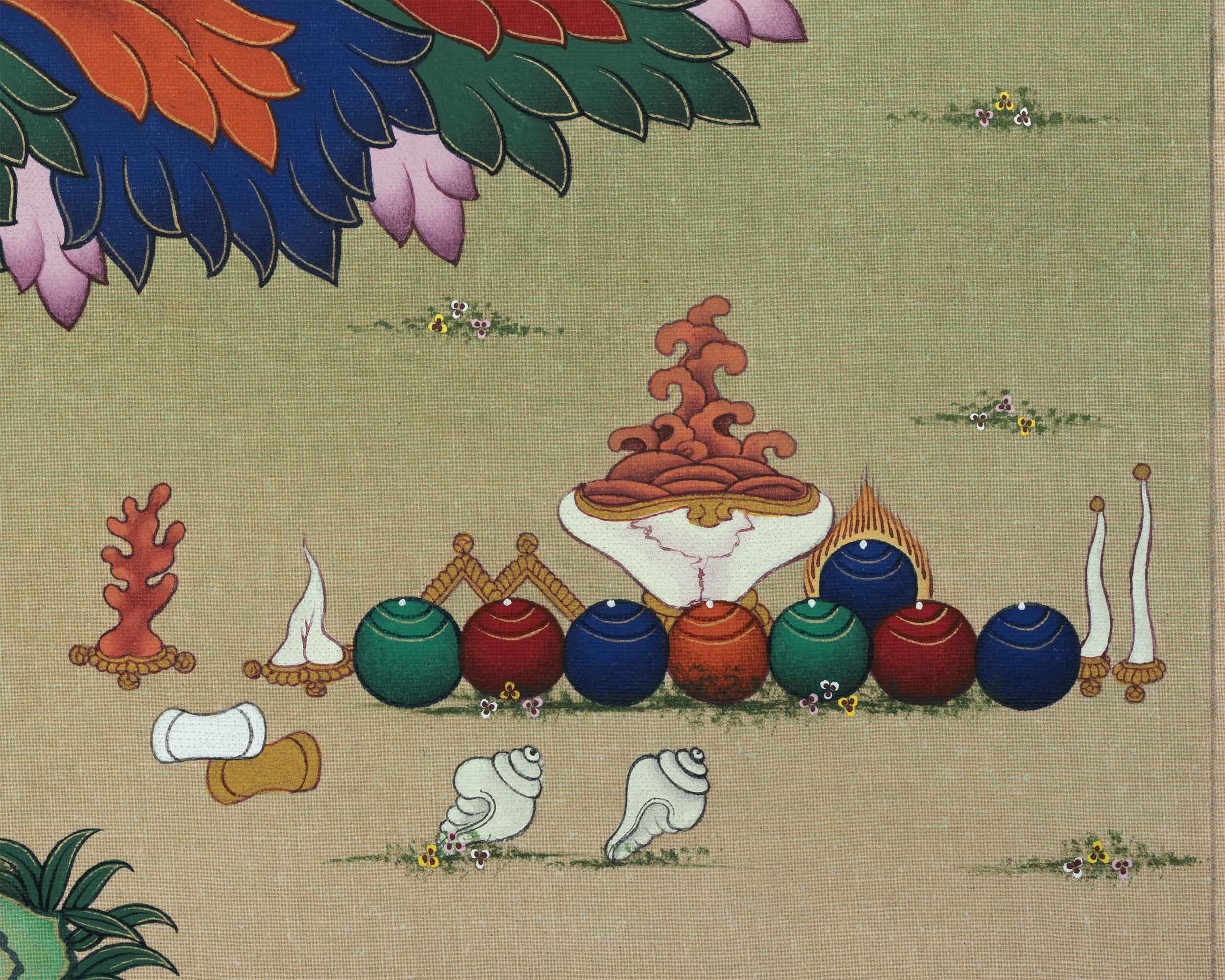 Dakini Vajrayogini Thangka Print | Dancing Dakini – Enlightenment Thangka