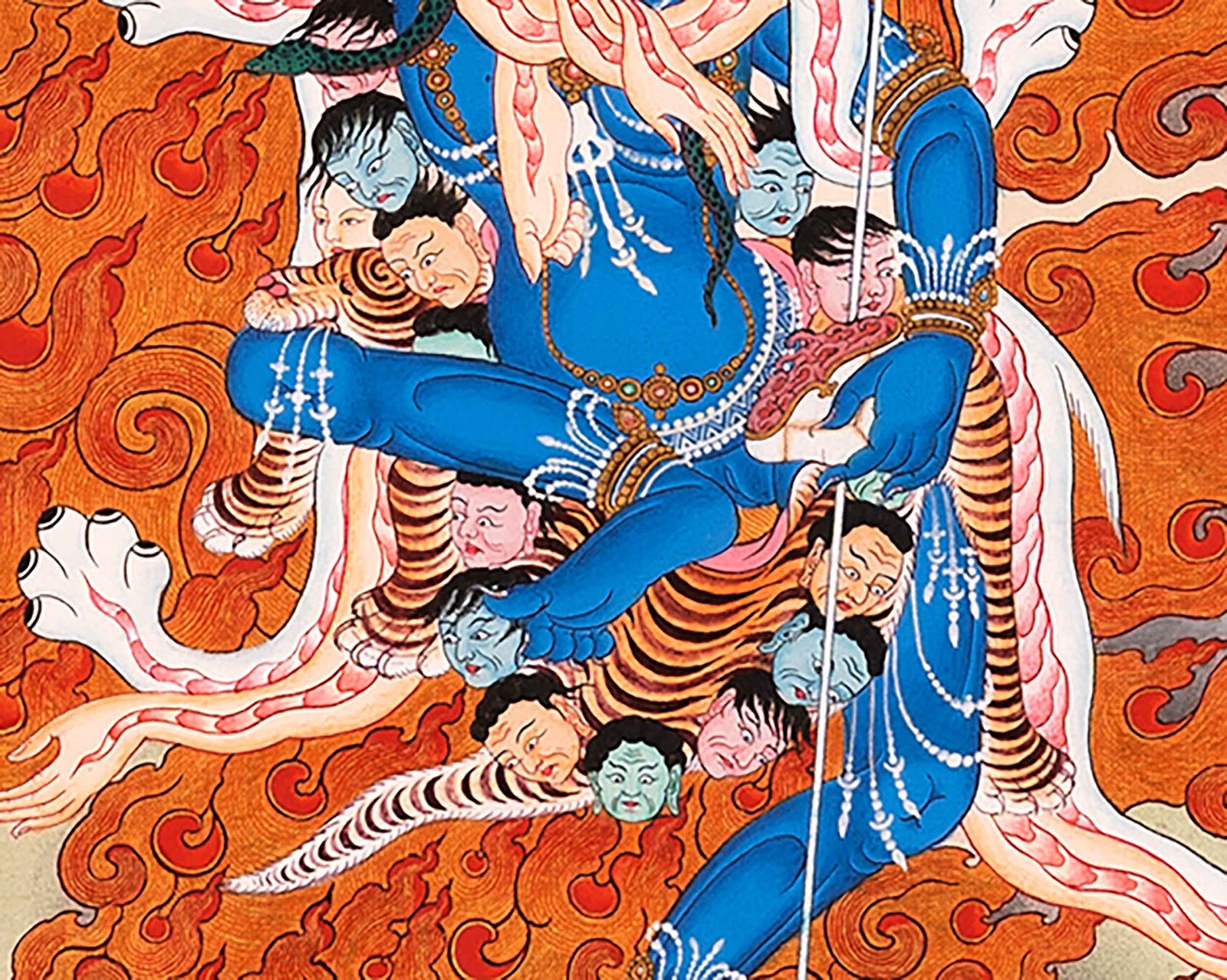 Troma Nagmo Sadhana Thangka | Tibetan Dakini Art On Cotton Canvas