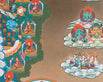 Sakya Refuge Tree | Vajradhara lineage | Tibetan Thangka Painting ...