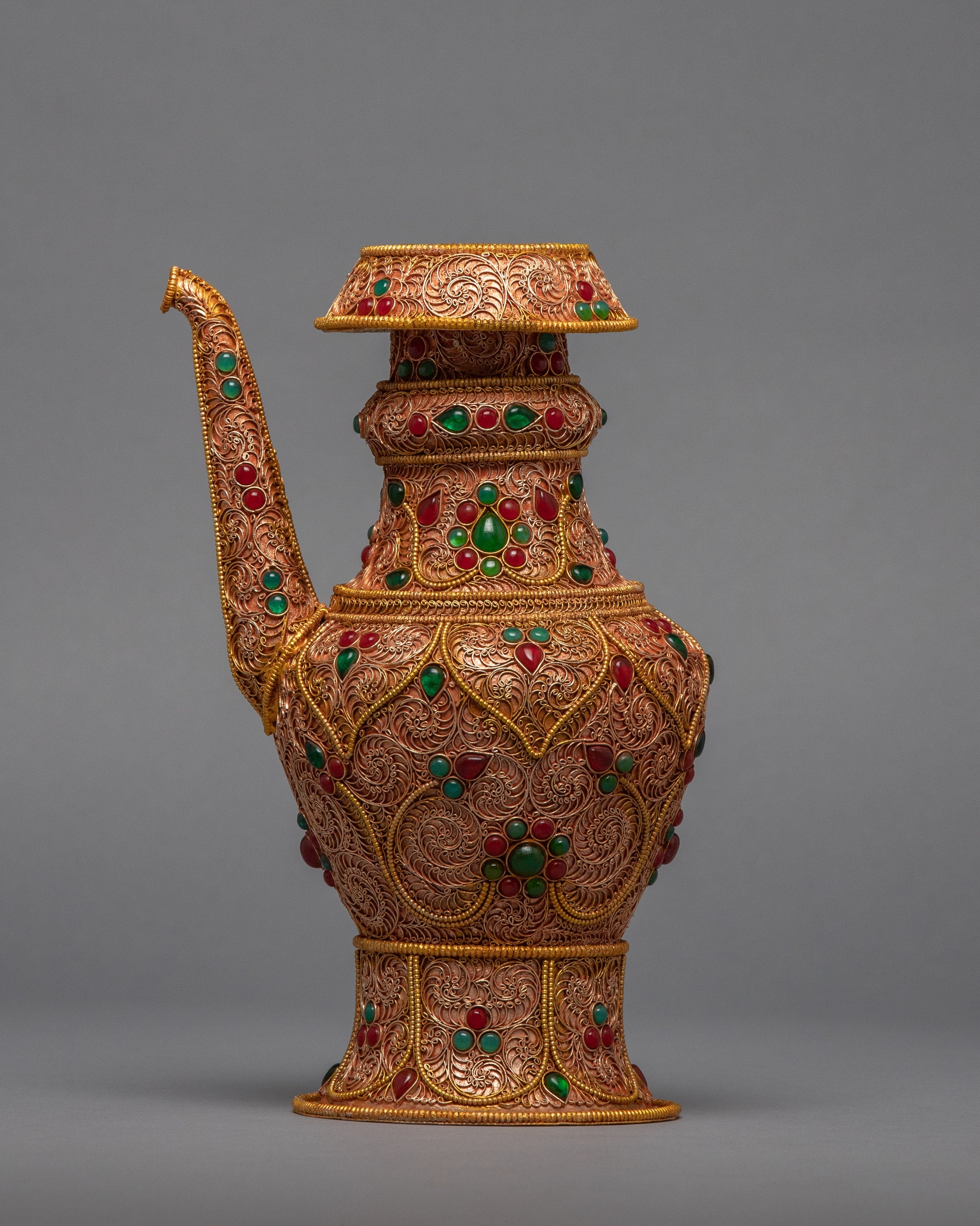 Handcrafted Karuwa | 24K Gold Plated Buddhist Ritual Item