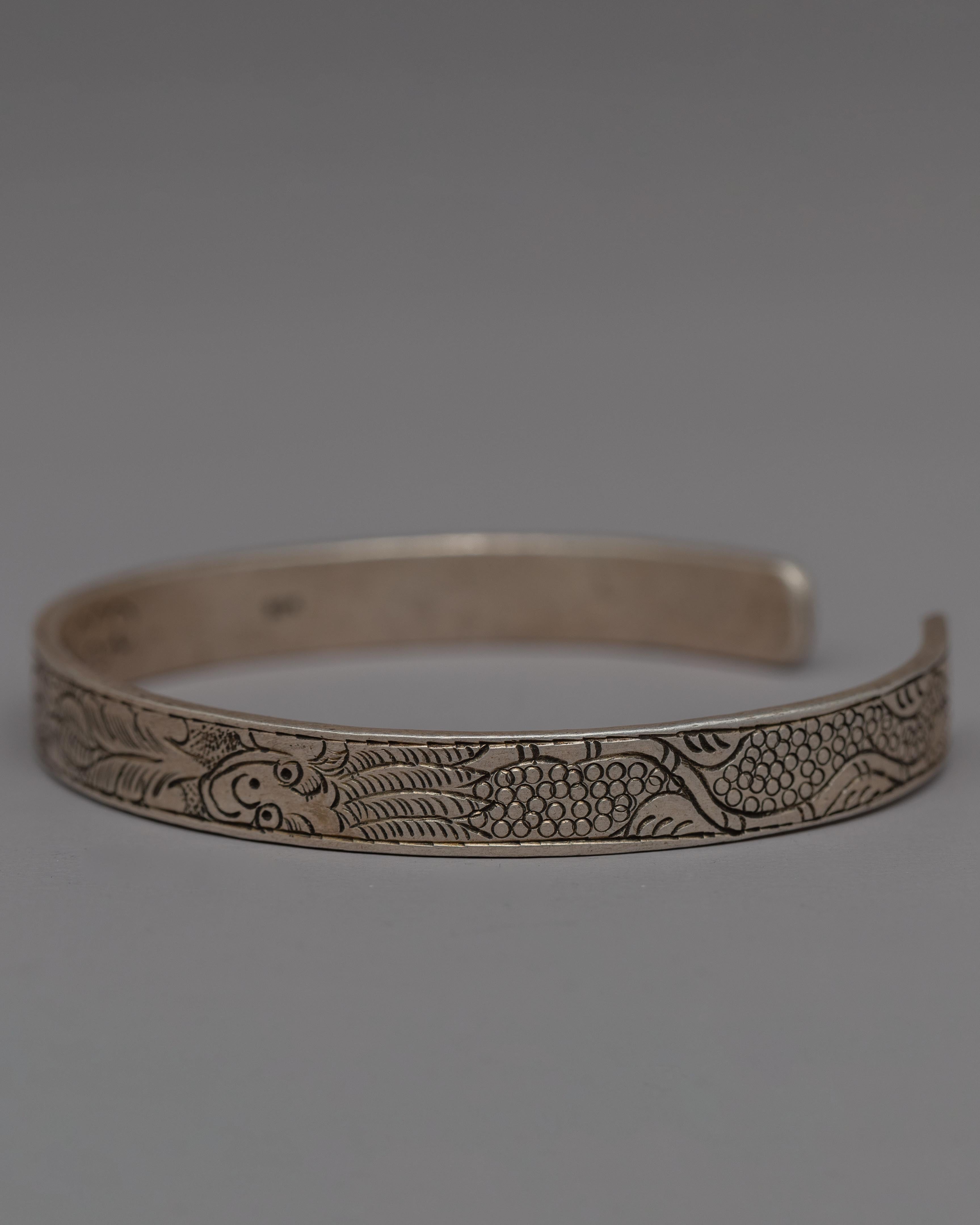 Handmade Tibetan Silver Bracelet | Elevate Your Style with this Unique
