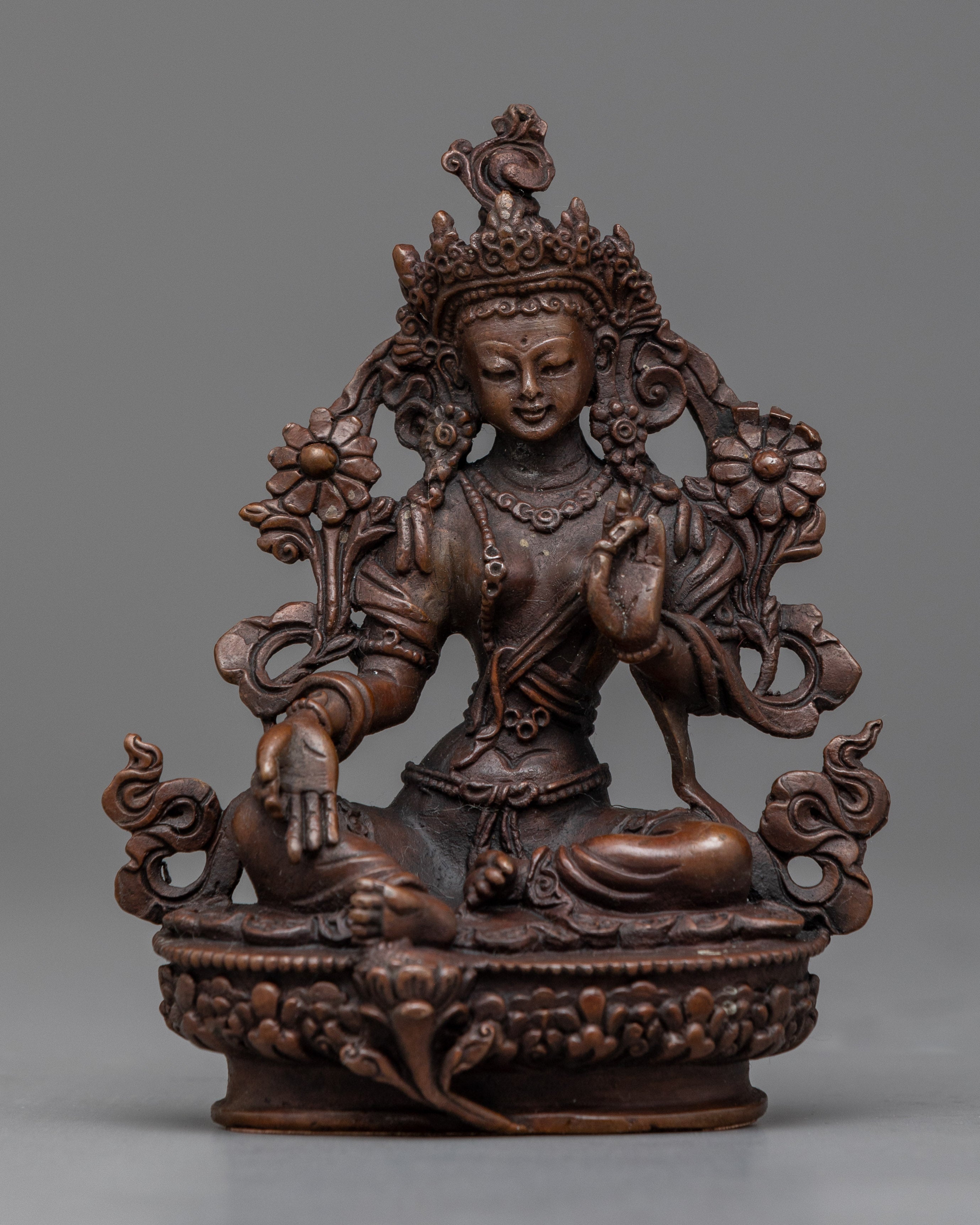 Goddess Green Tara Statue | Machine made for Spiritual Home Décor and