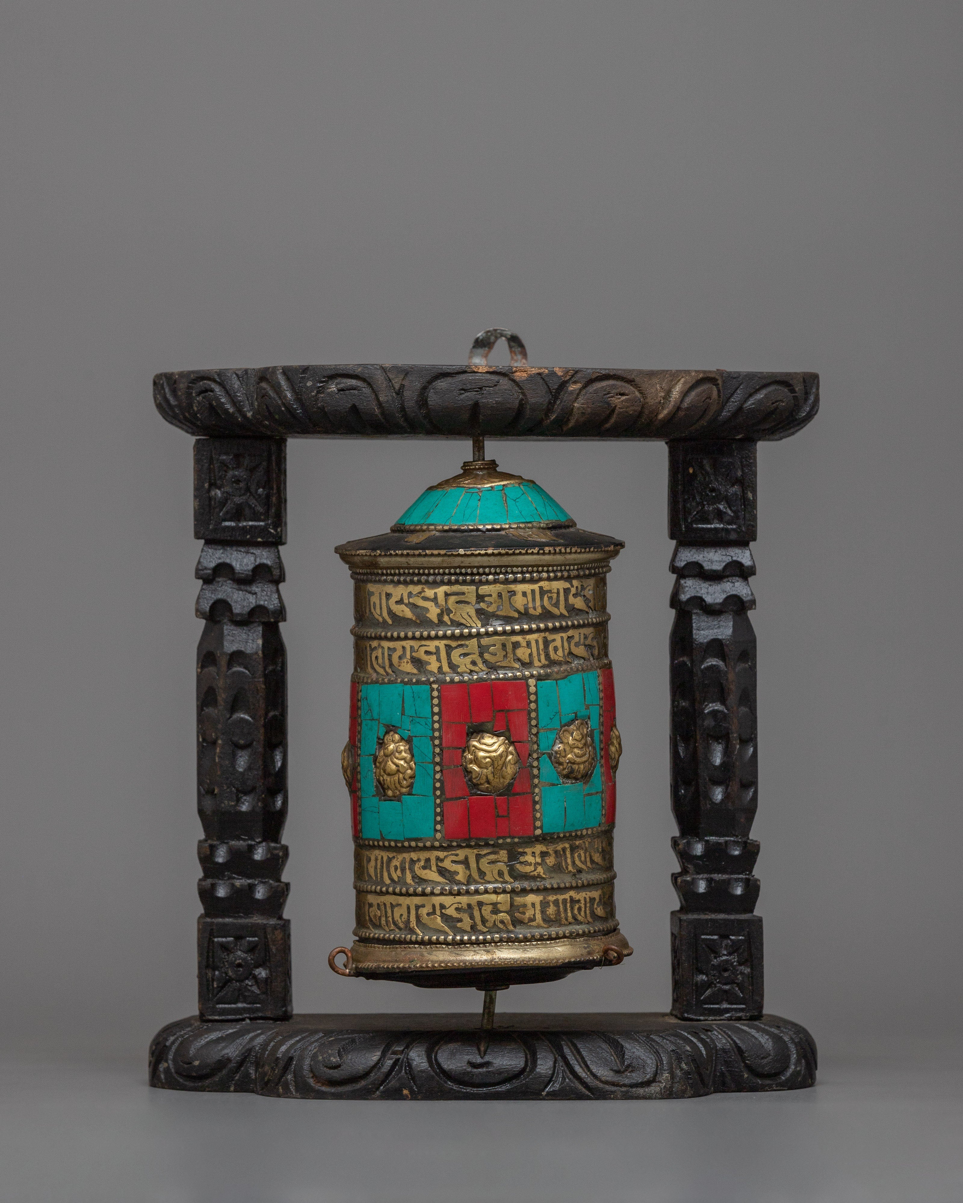 Mantra Prayer Wheel | Traditional Buddhist Meditation Aid