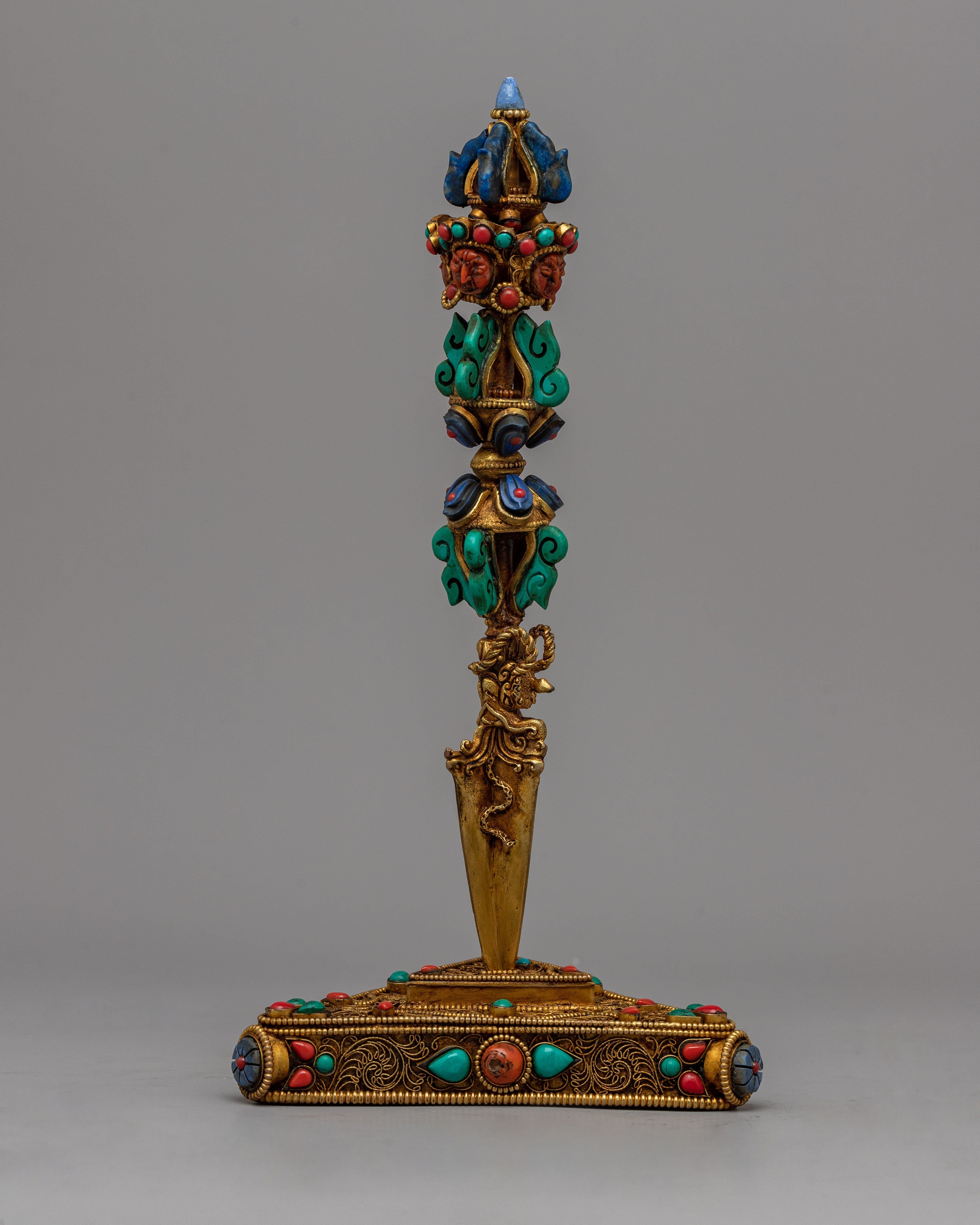 Ritual Dagger " Phurba" | Handmade Excellence for Spiritual Rituals