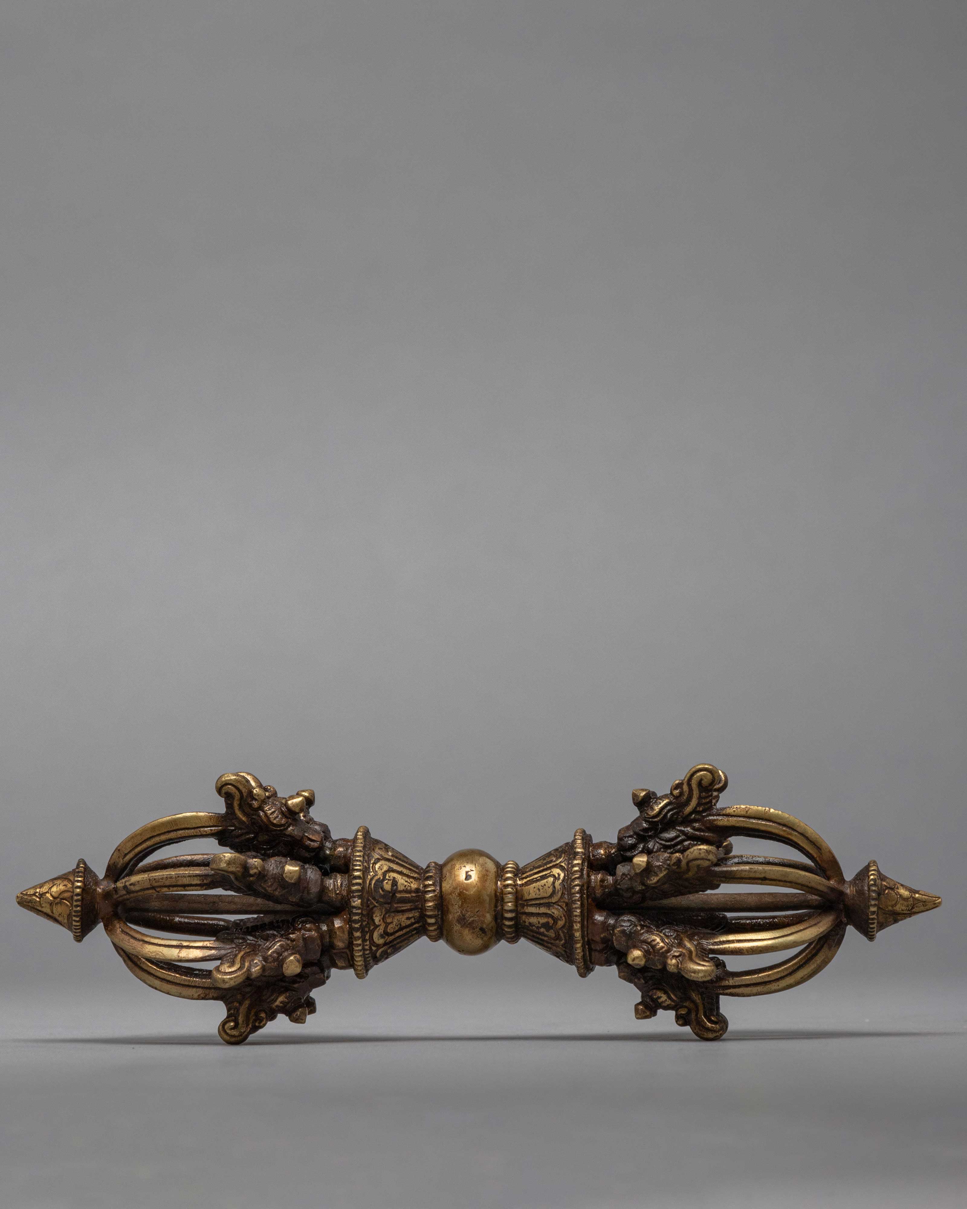 Tibetan Vajra | Gold plated Thunder Bolt"Vajra"
