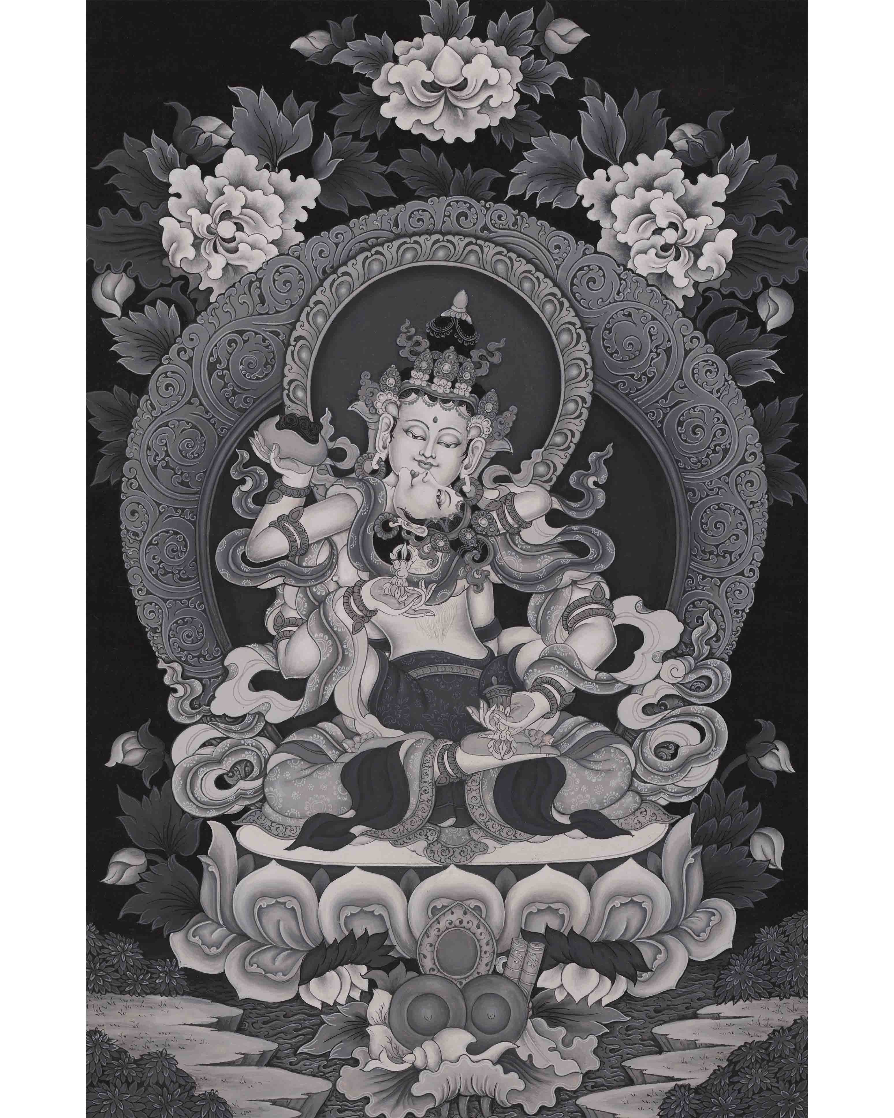 Vajrasattva Thangka Painting | Himalayan Art