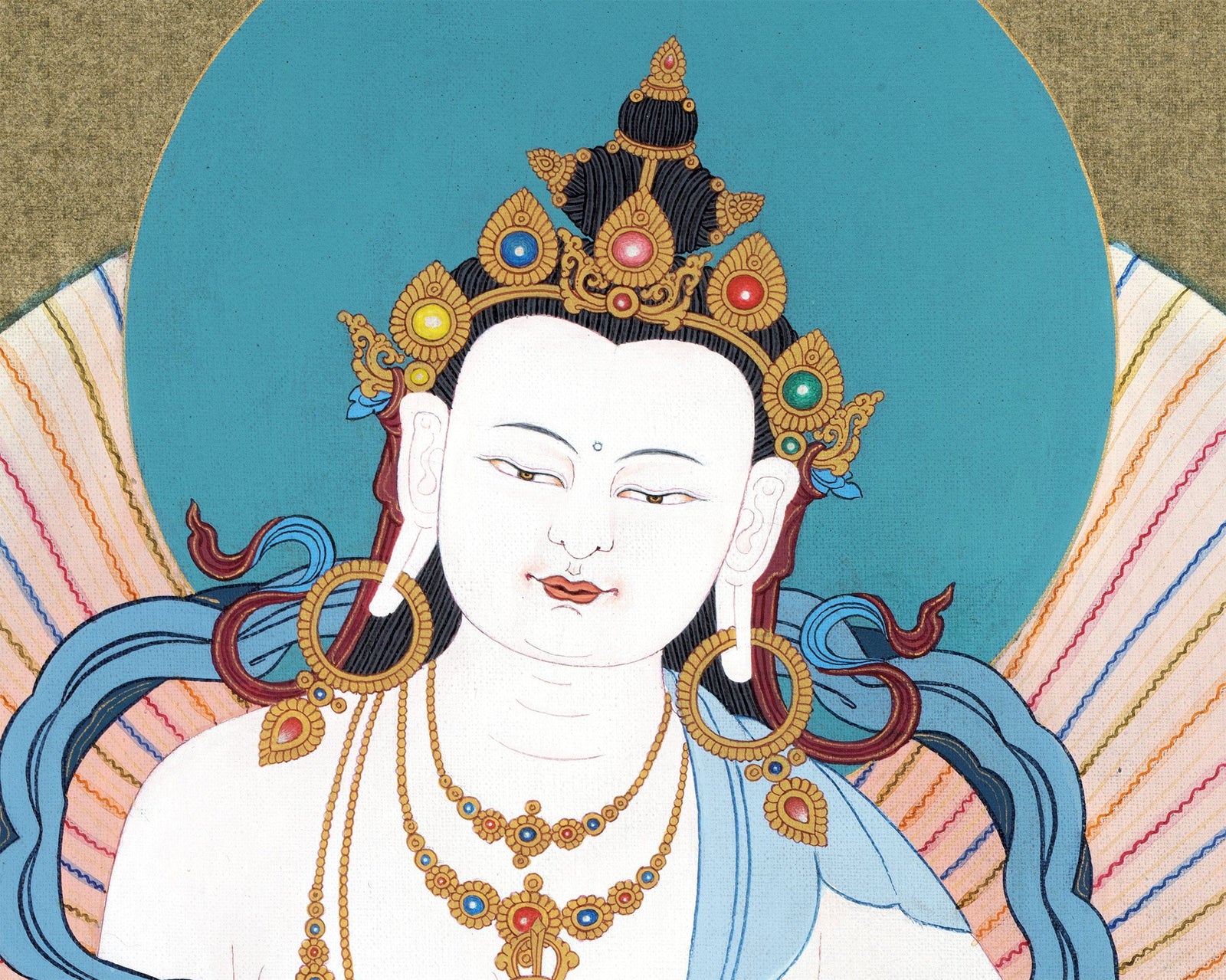 Dorje Sempa | Tibetan Thangka Painting | Vajrasattva Thangka