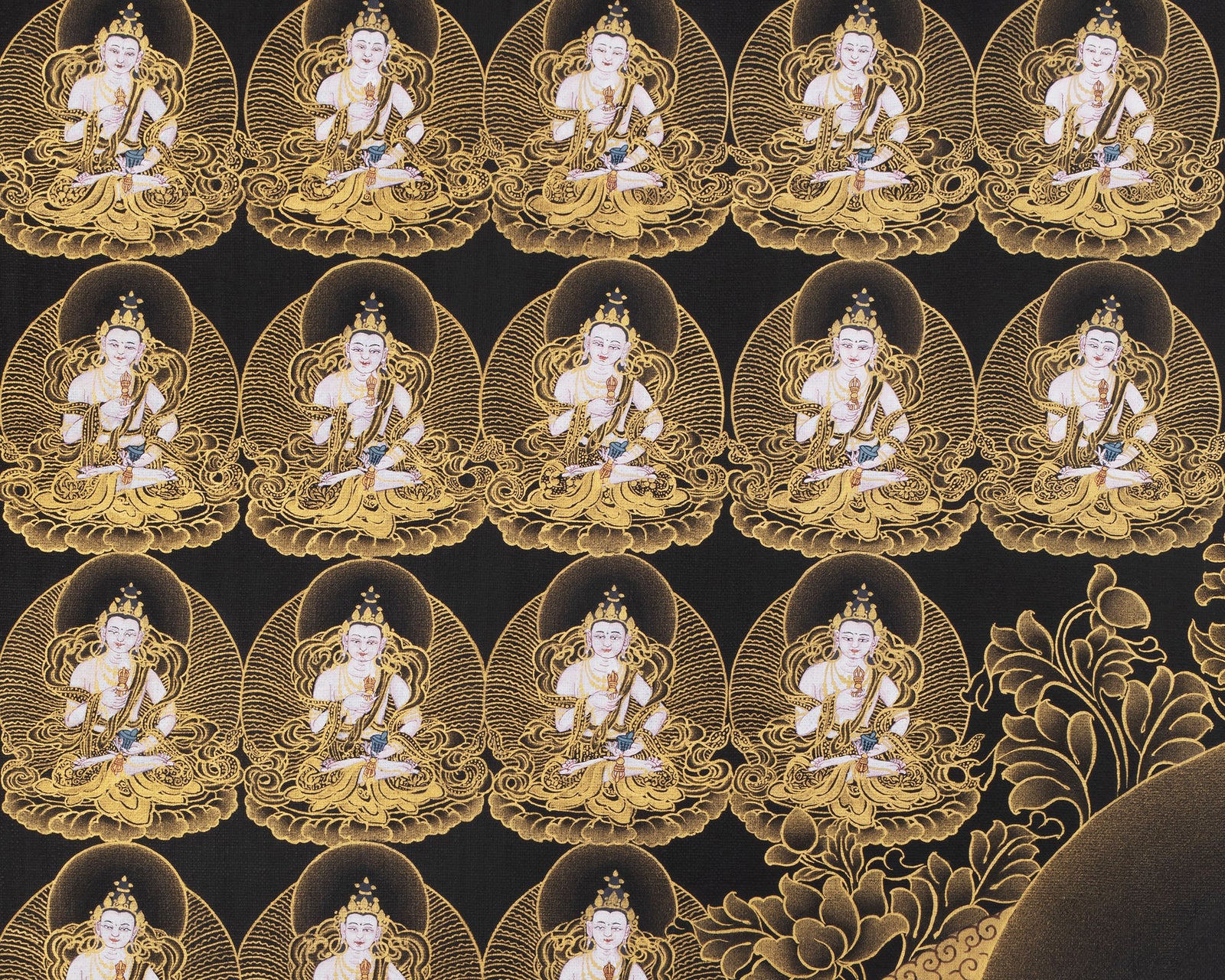 Vajrasattva | 108 Vajrasattva Thangka Print | Tibetan Painting