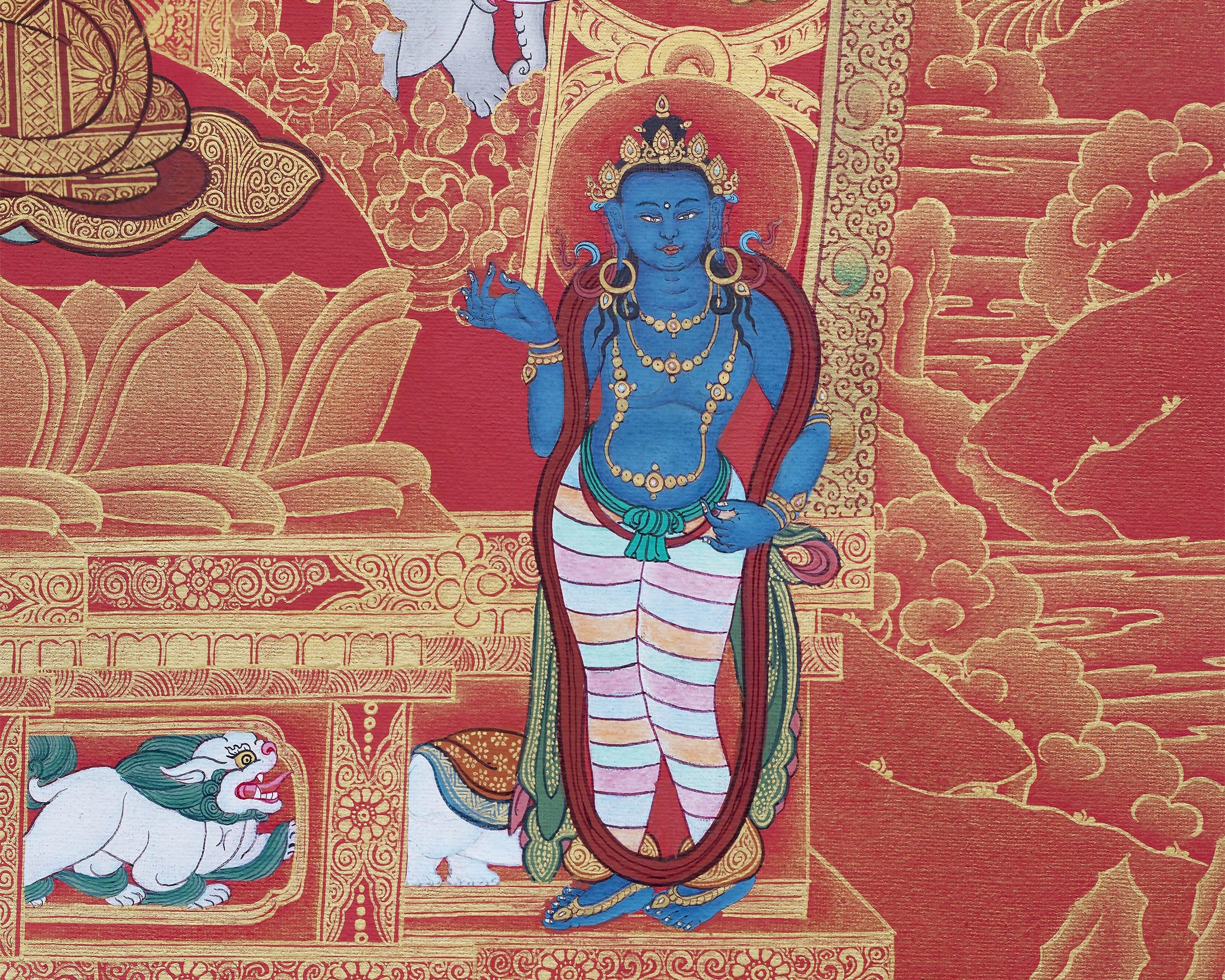12 Deeds of Shakyamuni Buddha | Thangka | Buddha Thangka Print ...
